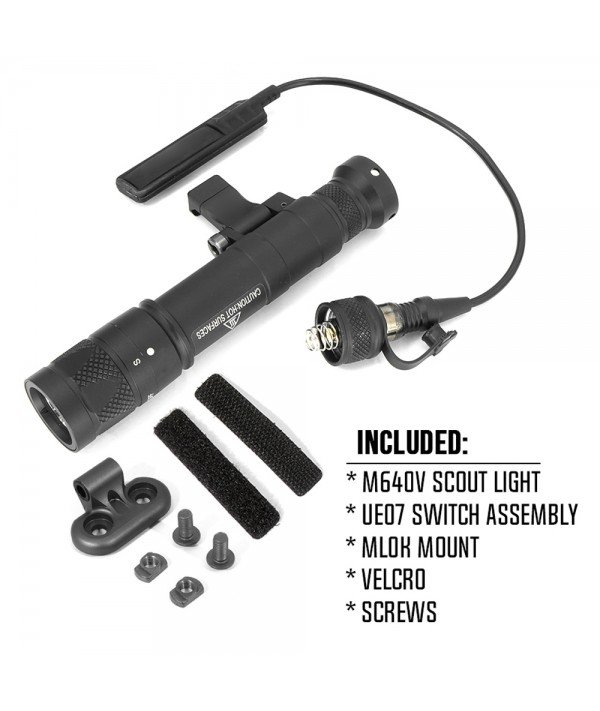 SOTAC M640V Weapon Light & M-LOK Adapter Black